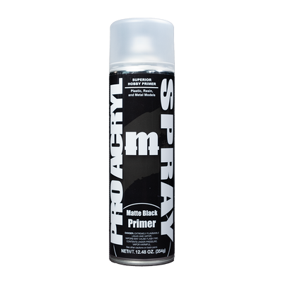 PRO Acryl Spray - Matte Black Primer